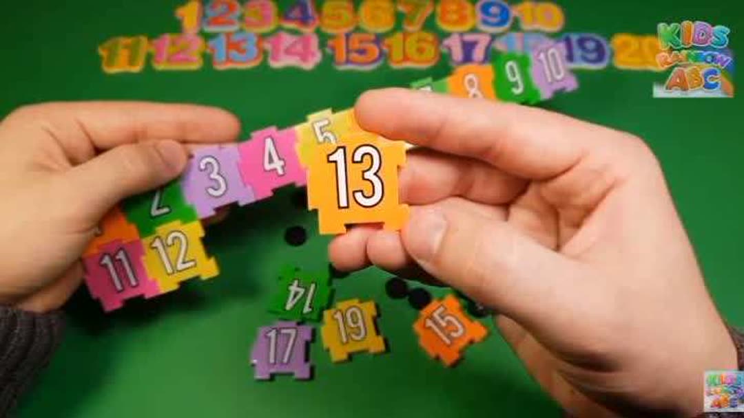 儿童1-20数字认知视频