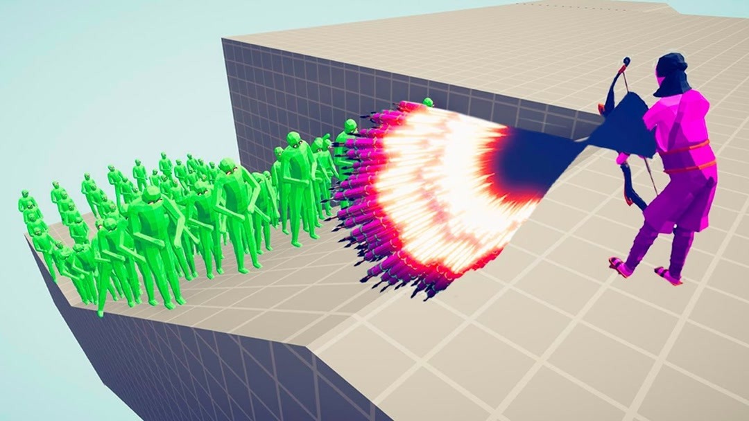 全面战争模拟器:神之兵种抵御100名僵尸