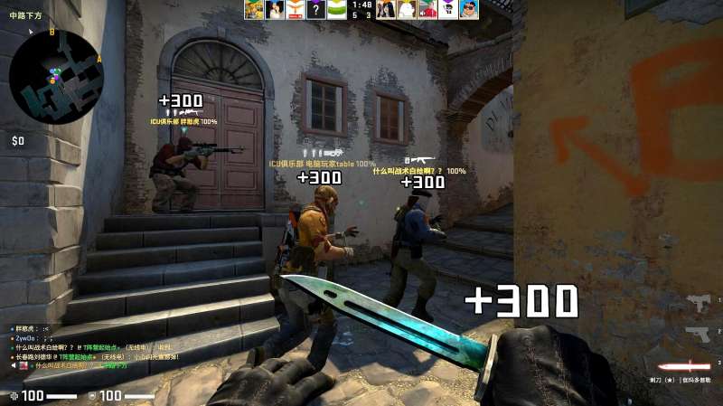 CSGO:没在ICU监护室住个7 8年还真打不出这操作