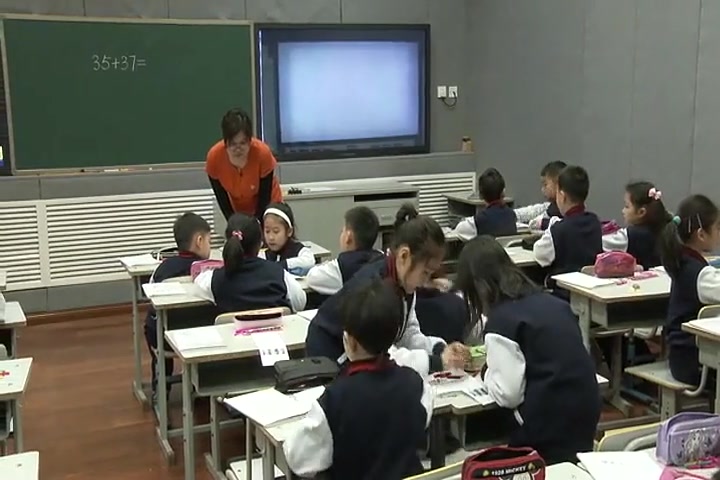 【获奖】人教版小学数学二年级上册2.100以内的加法(二)加法《进位加...