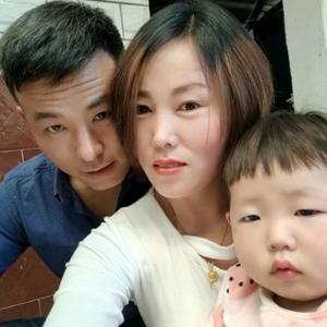 晋杰与谢霞夫妇 