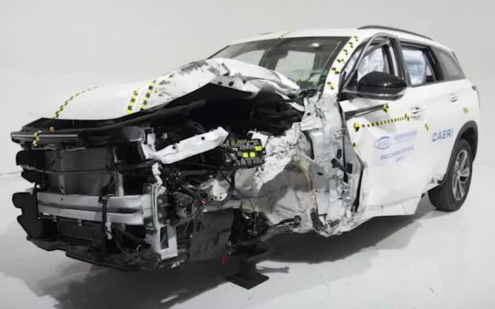 中保研有猫腻?是真的还是谣传?看长安CS75 PLUS的碰撞成绩 碰撞测试