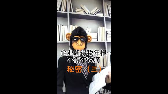 企业所得税年报不得不说的秘密(三)
