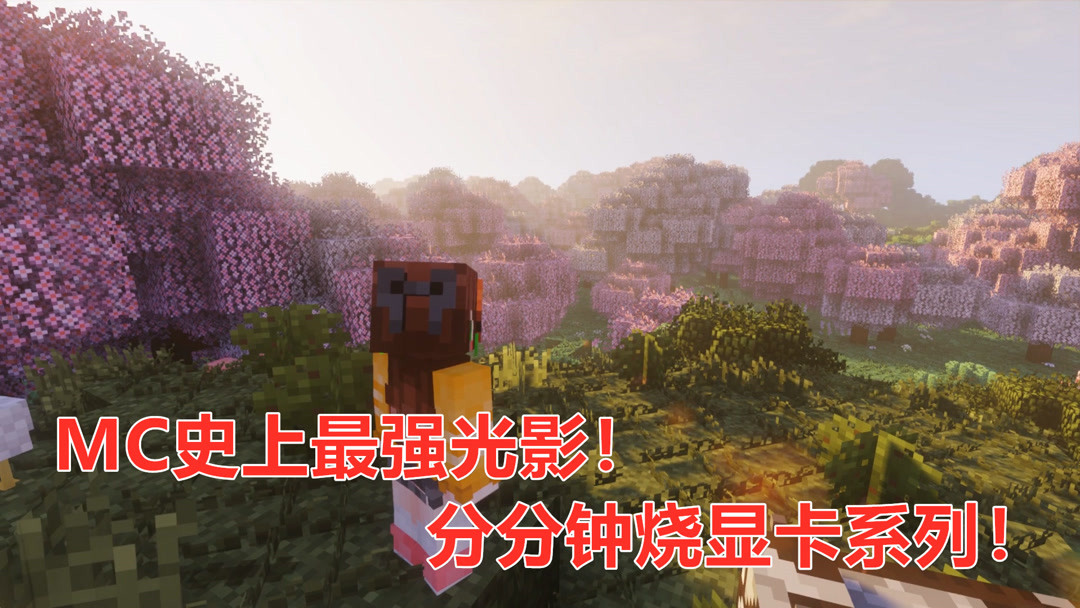我的世界:这难道就是MC的最强画质?玩家:我闻到显卡的香味了!