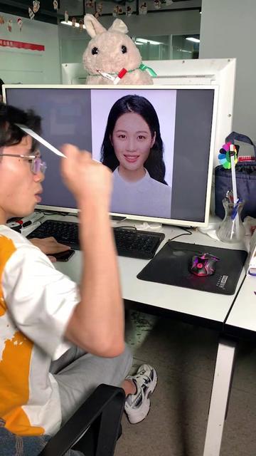ps10秒快速制作证件照p图设计创作灵感