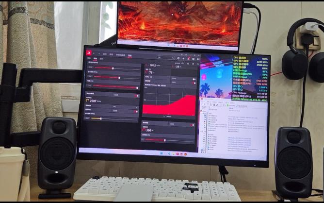 7900xtx 12600kf使用ALmordor SFX 750W进行动态负载测试