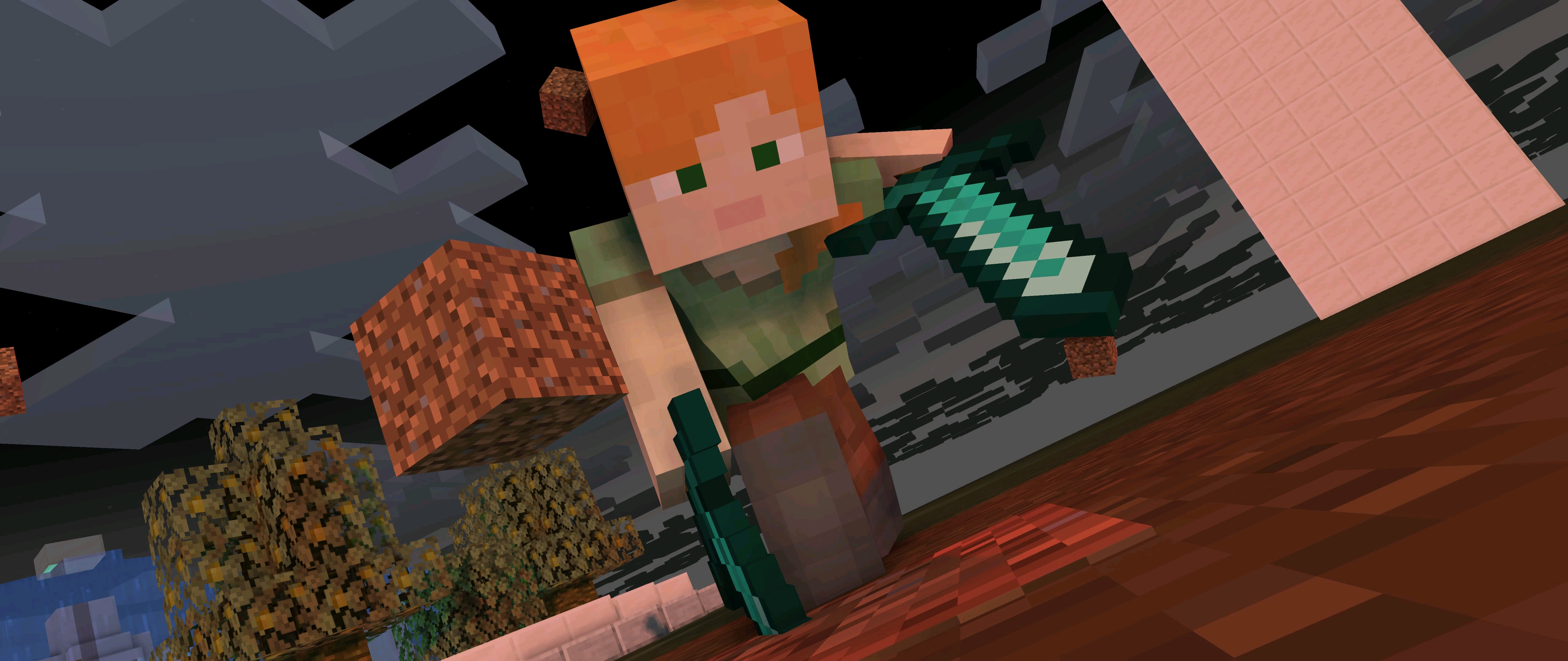 4K【1080p好看不火系列】我的世界打斗练习动画(运镜)