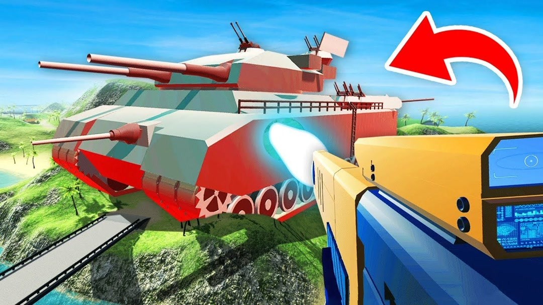 战地模拟器!史上最强!穿越火线海陆空无敌航母坦克!面面解说