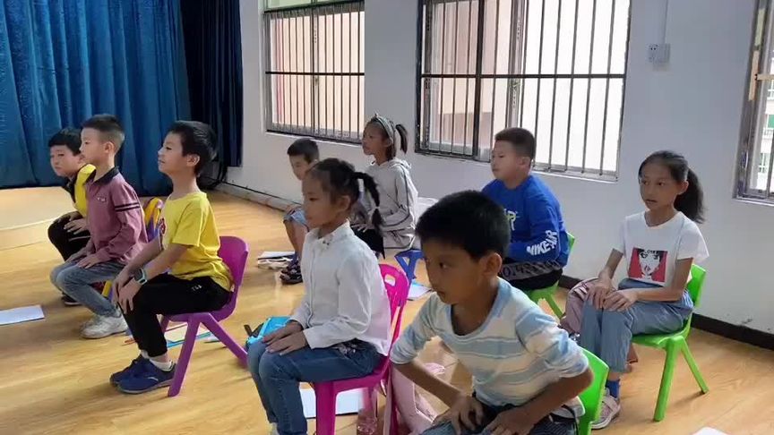 #少儿口才 #课堂实录 #少儿朗诵 #可爱的学生 #一群小可爱