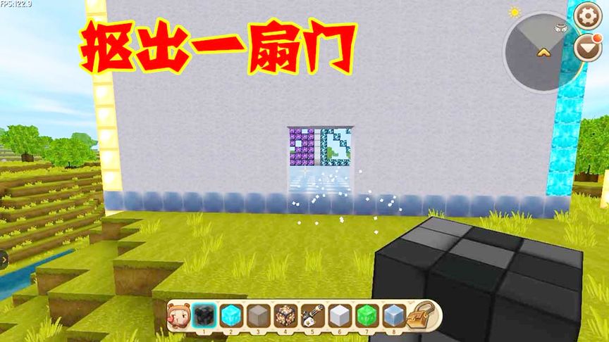 迷你世界:创造模式,一个房子的建造原来这么难啊