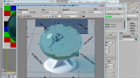 3DSMAX教程,147游泳池水材质的用法