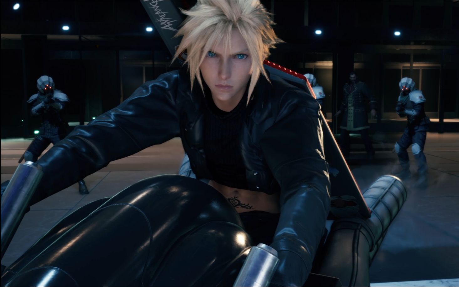 番外篇6(摩托车战怎能少了小皮衣,以及终于扎替换了次蒂法)