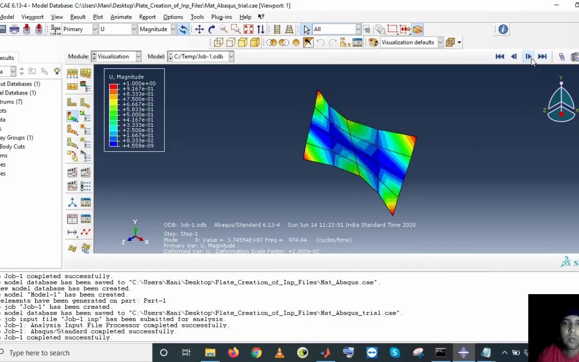 ...MATLAB and importing data from ABAQUS.dat files to MATLAB