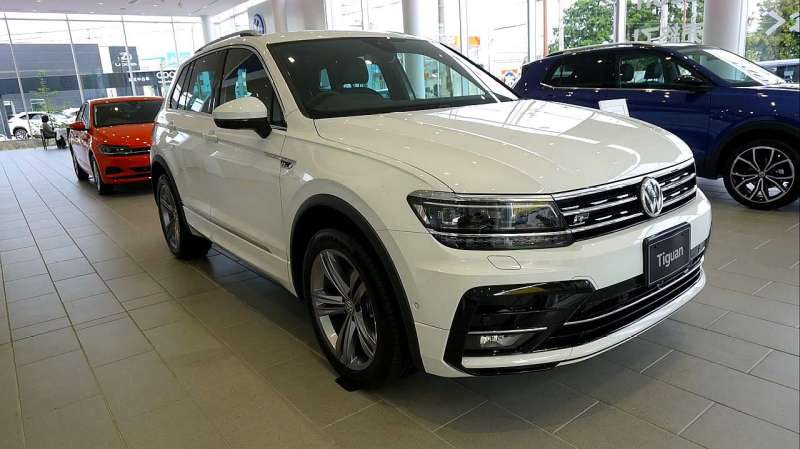 2020款大众途观SUV到店实拍,配2.0T涡轮增压,这颜值太帅了!