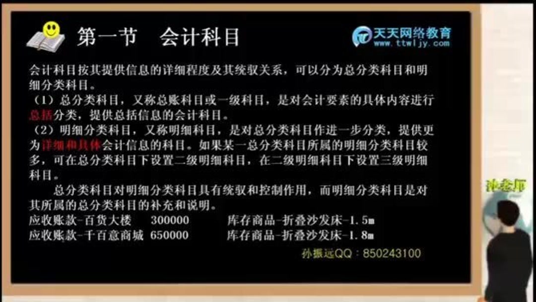 会计基础基础班视频教程