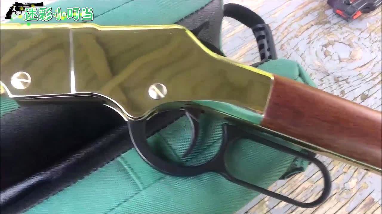 精美杠杆老式步枪,迷你枪械实弹射击