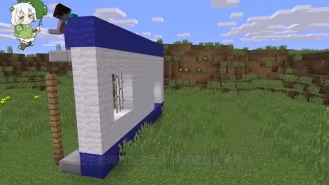 我的世界:阿呆的求学之路!警察局的建造大PK!