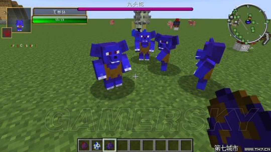 我的世界僵尸史莱姆舞会