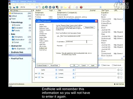 endnote使用教程