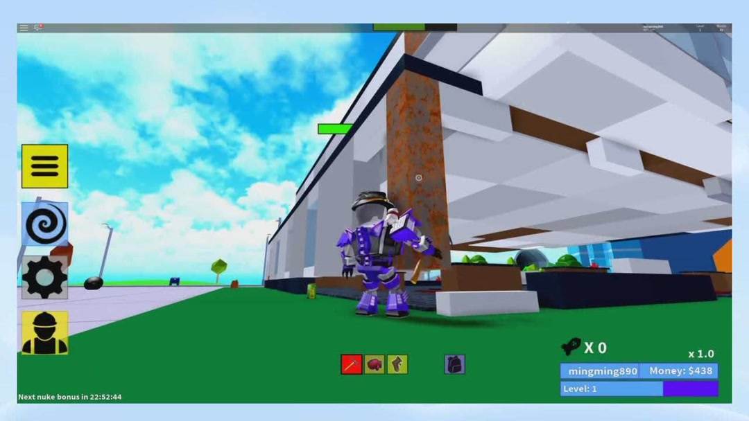 面面解说:Roblox爆破队模拟器,有核武器直接秒杀巨人都不是问题