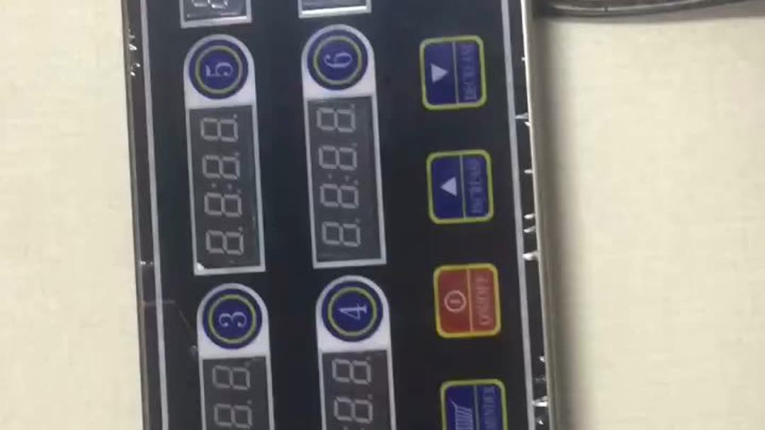 柯喜卡不锈钢八通道计时器操作方式