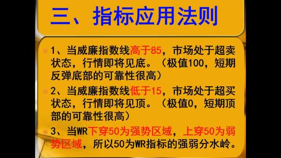 神奇的指标,威廉指标#变声