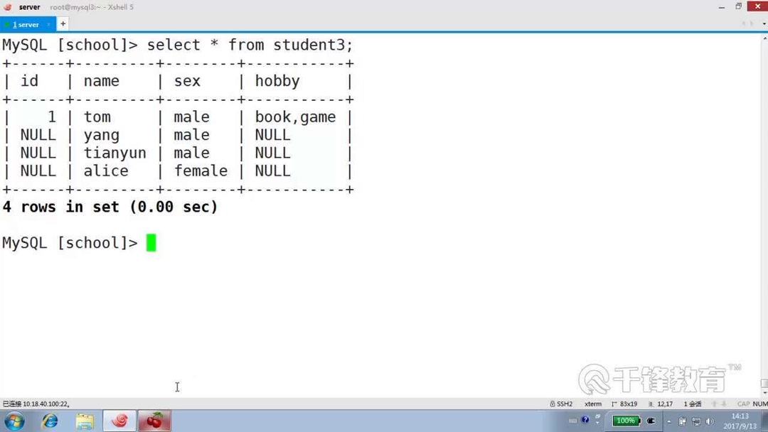 17_MySQL数据操作DML insert delete update