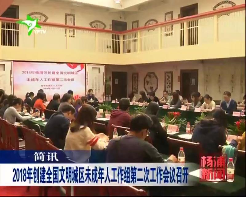 2018年创建全国文明城区未成年人工作组第二次工作会议召开