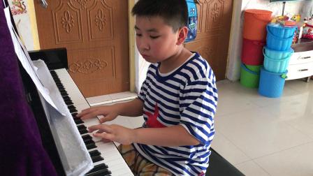 钢琴曲《让我们荡起双桨》