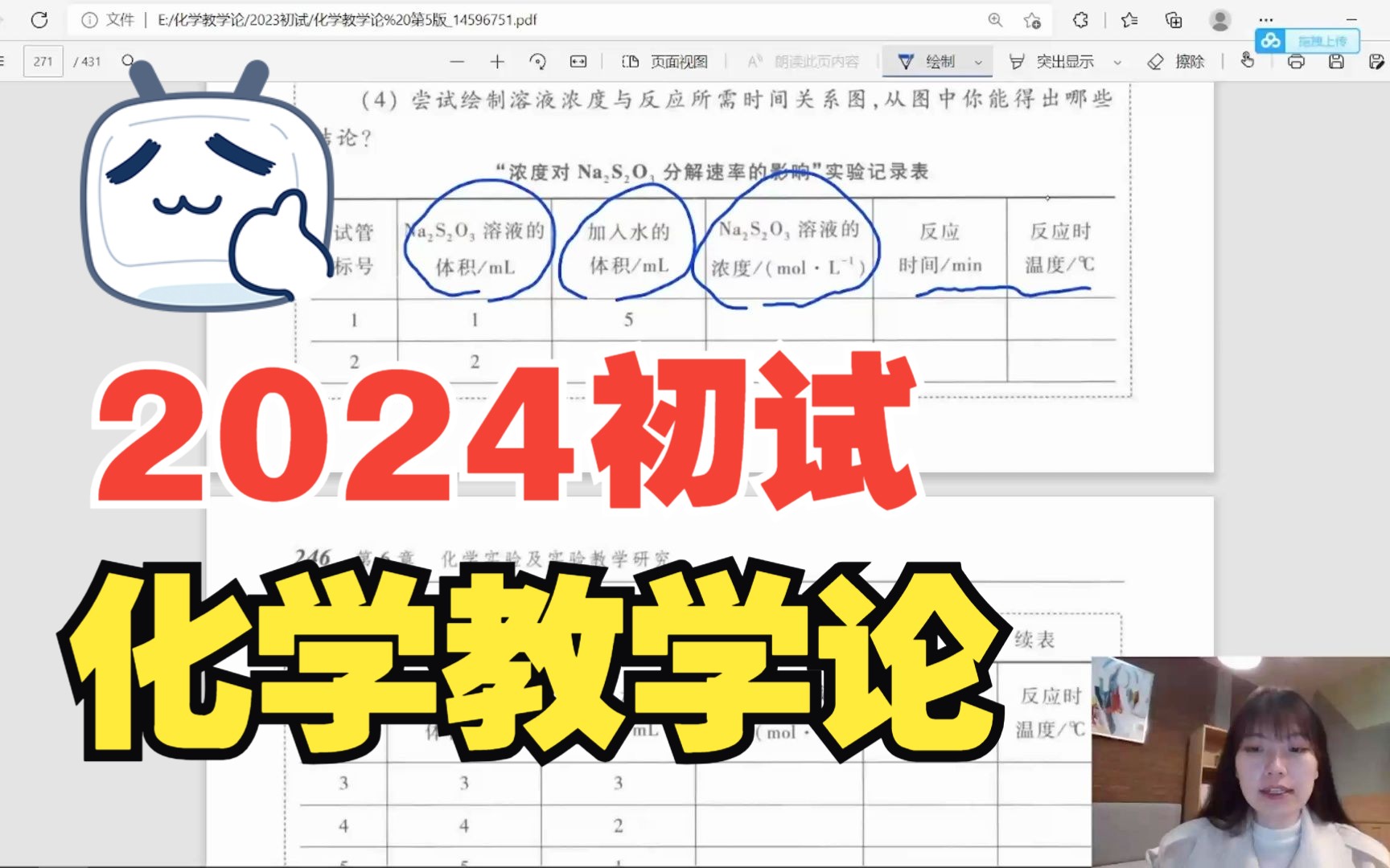 2024化学教学论初试课程---化学实验的三种功能