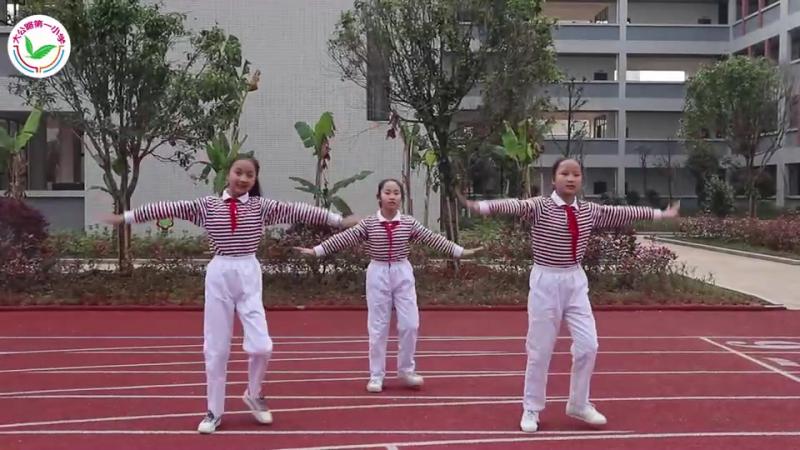 (镜面)团体操《我们都是追梦人》(学生示范完整版)