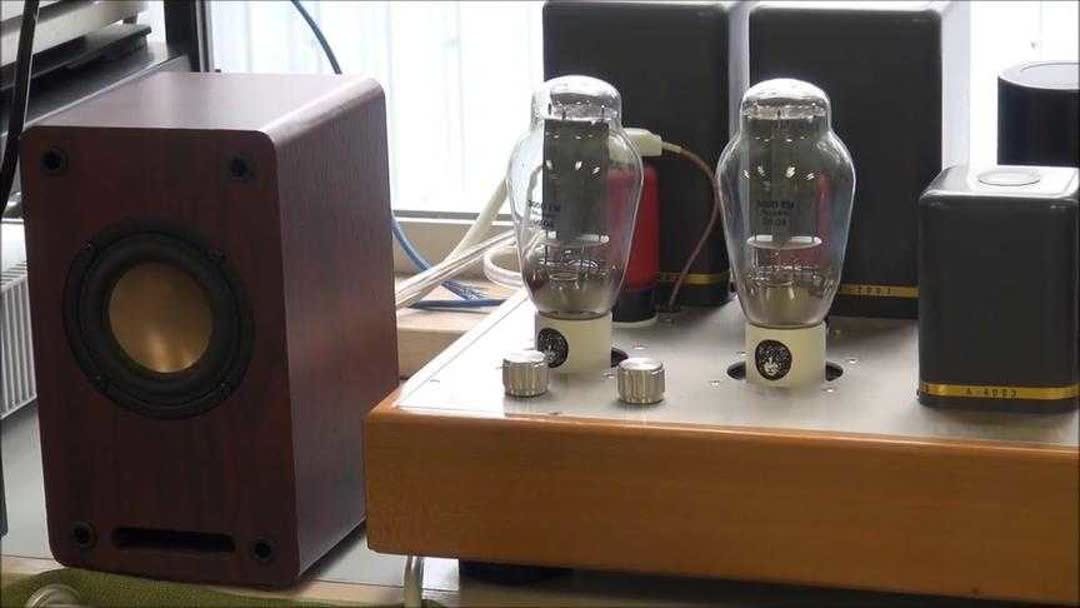 日本发烧友使用惠威扬声器DIY 音响系统 搭配胆机出来效果