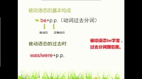 被动语态过去时