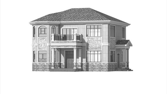 二层自建房模型制作流程
