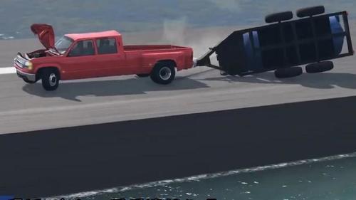 车祸模拟器573 在赛道上安装九排大锅头 什么汽车能够成功通过?