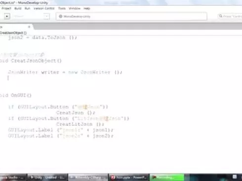 U3D_UNITY项目_JSON生成_2