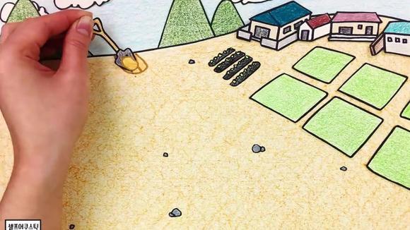 趣味定格动画:纸上画出来的精彩,如果一个美丽的童话世界!