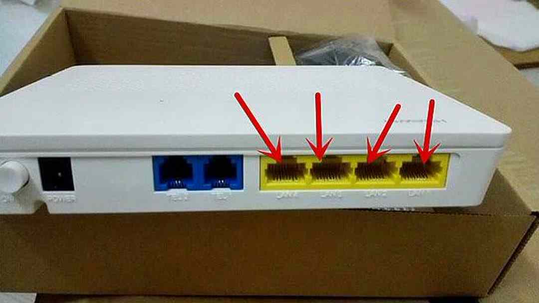 宽带光猫上的4个网口,原来区别这么大,插错了就会导致网速变慢