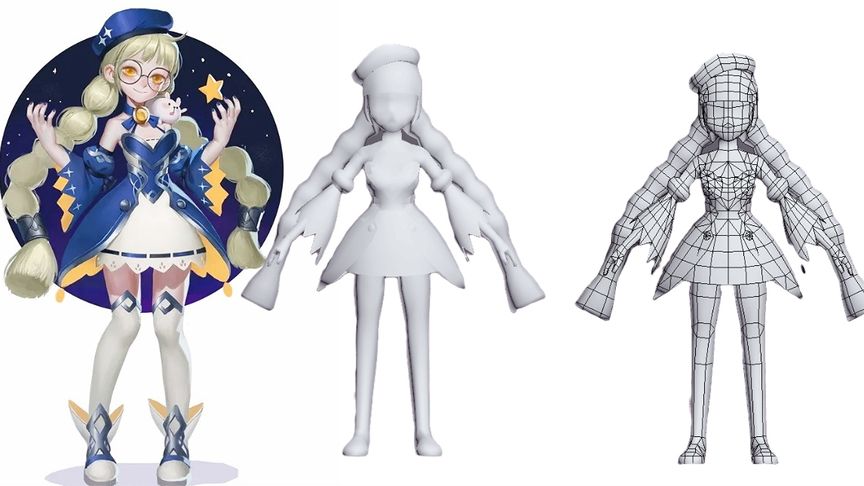 这得对人体多熟悉,才能这么流畅的操作【3Dmax人物建模】