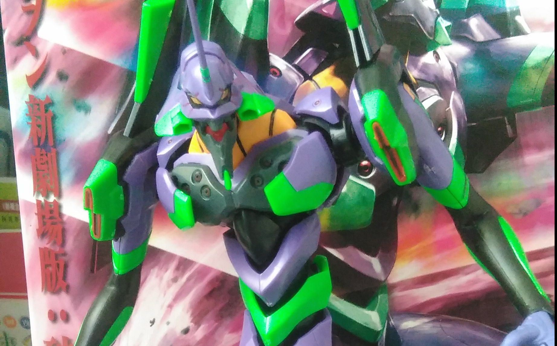 【模型测评】EVA万代Bandai EVANGELION新剧场版:破 初号机模型 ...