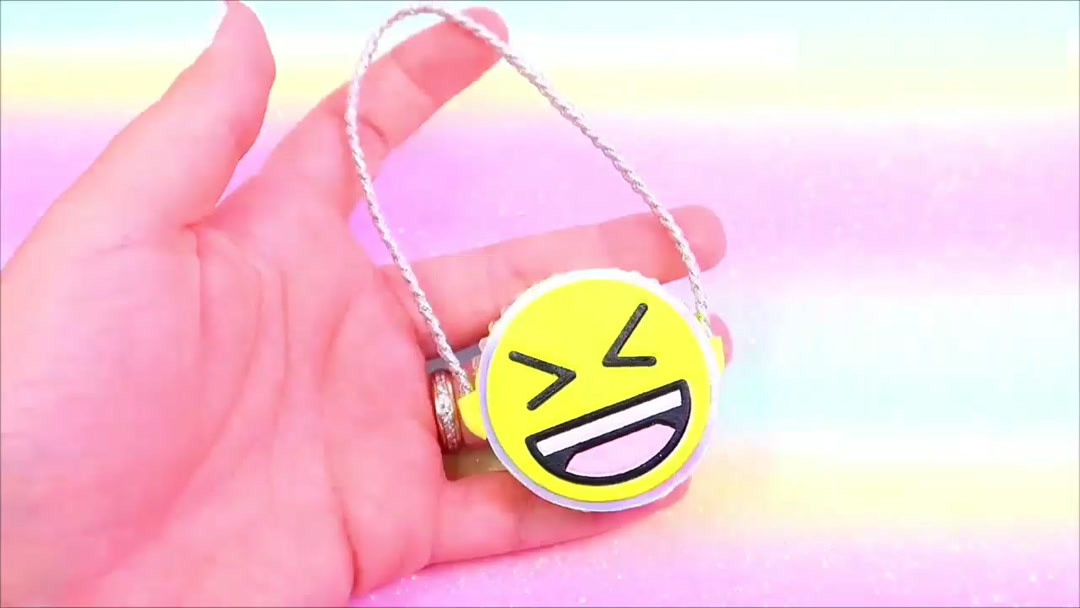 迷你世界DIY:微型表情挎包
