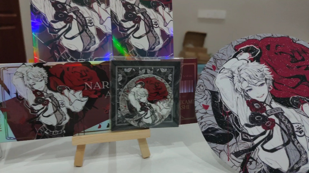 【同人制品展示】鸣上岚玫瑰骑士set展示