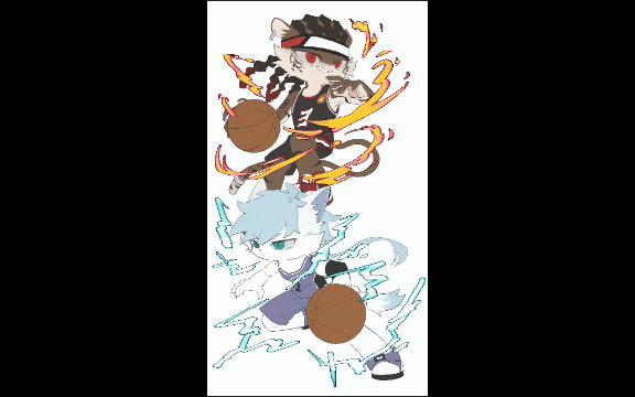 【客林】画画狼虎的主力队员