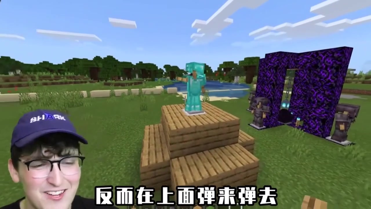 我的世界:被扎成筛子屹立不倒,沙子被弹飞数格,这是什么原理?