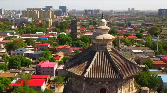 北京西南50公里,两座辽代古塔距今将近900年