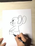 #简笔画 #画画 #每日一画 #猫和老鼠