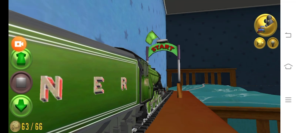 A1蒸汽火车在卧室里转圈猜猜转几圈