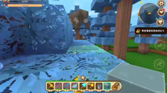 迷你世界:1只怪物守护1颗钻石!没实力的别进松树林钻石基地