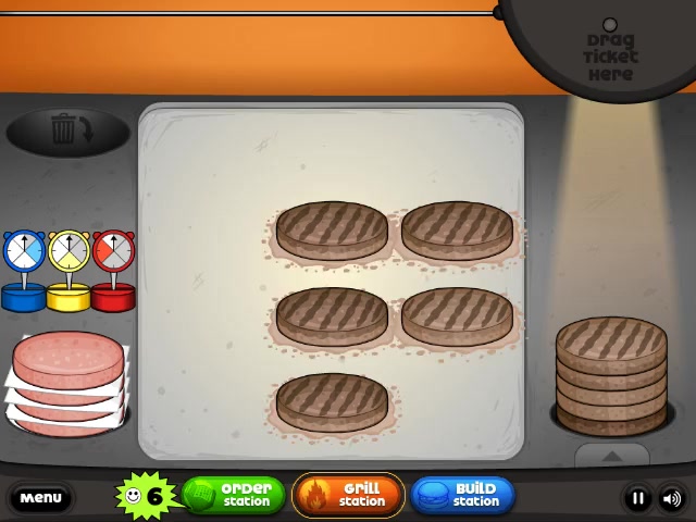 老爹汉堡店无敌版小游戏,在线玩,4399小游戏