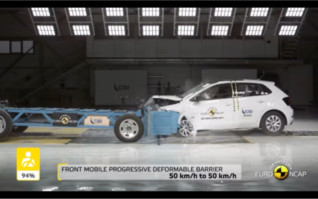 碰撞测试第8期、2022大众Polo